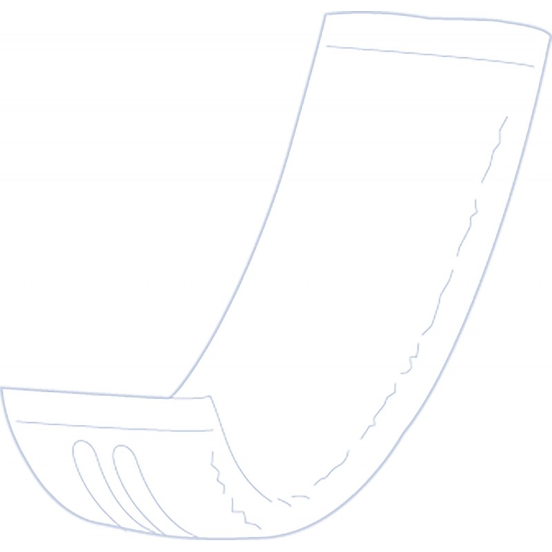 Pannoloni rettangolari con barriera 15x60cm - Ontex iD Rectangular pad |SENEA